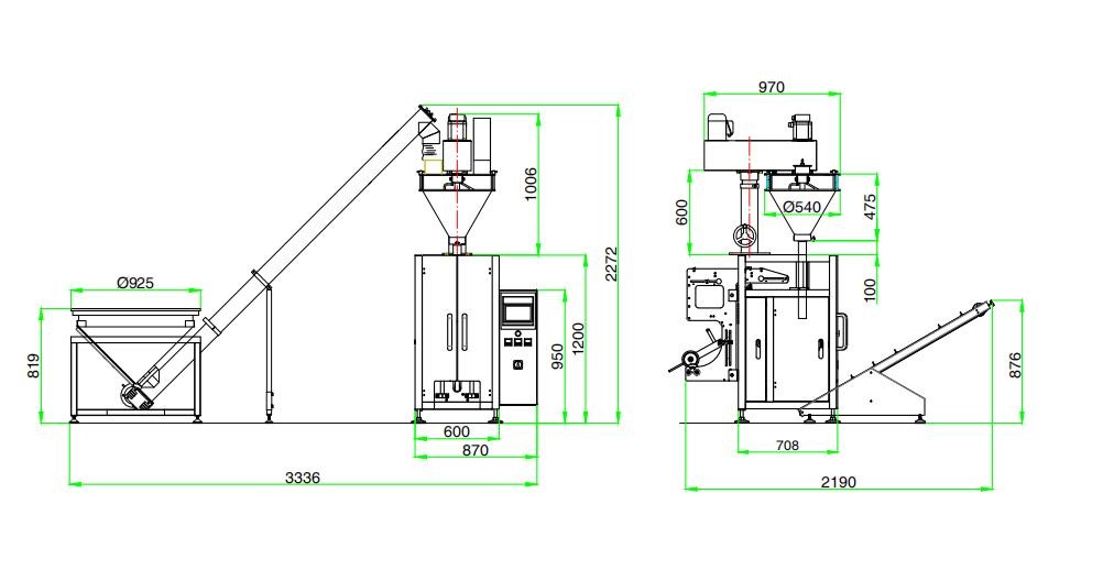 High Speed Powder Packing Machine JT-320 - PATAN Packing Machine ...